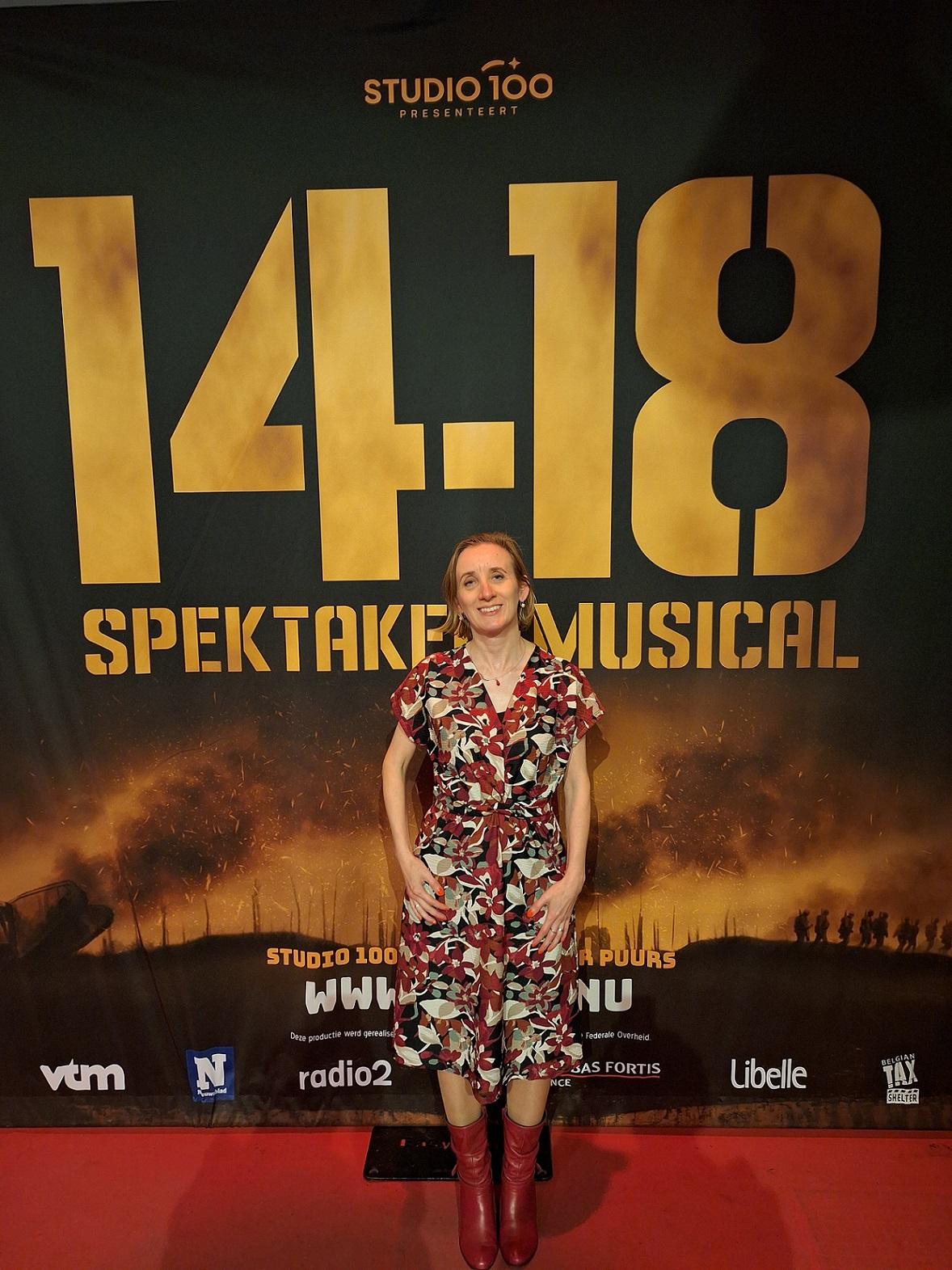 Spektakel-musical 14-18 met audiodescriptie